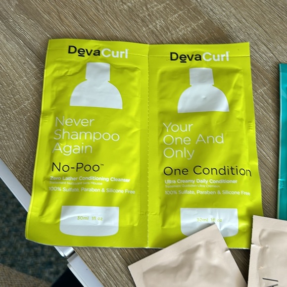 DevaCurl | Hair | 5 For 2bundle Of Curly Hair Product Sample Packets ...